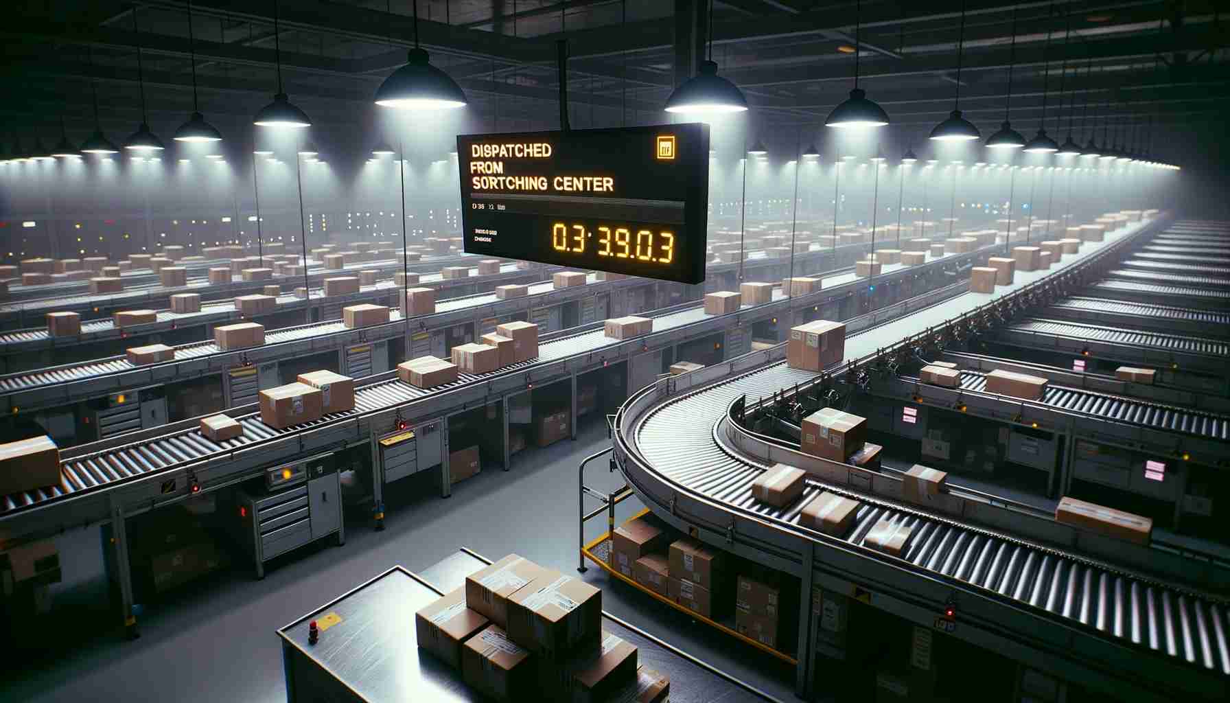 What does Dispatched from Sorting Center mean? - PostalBoxGenie